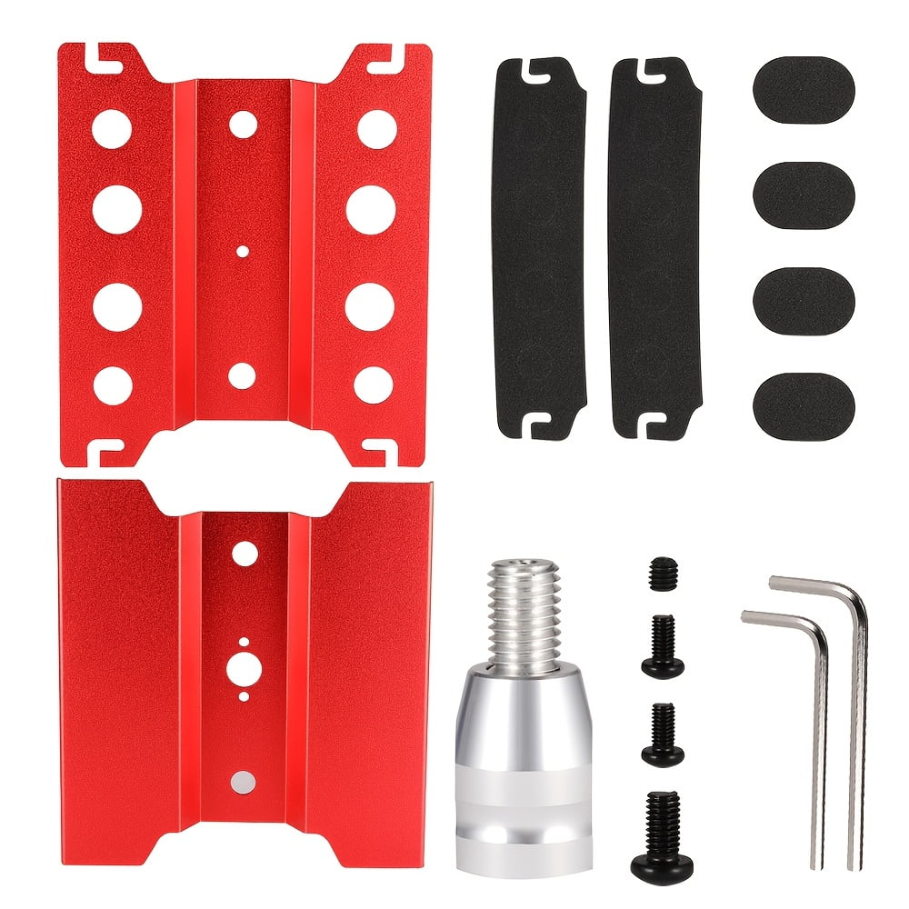 Aluminum Alloy RC Car Work Stand Repair Workstation 360 Degree Rotation Lift Or Lower for 1/8 1/ ...