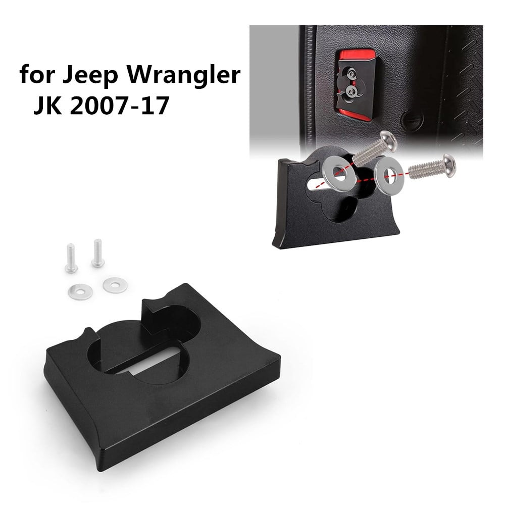 Aluminum Alloy Rear Tailgate Stopper Limiter Black for Jeep Wrangler JK ...