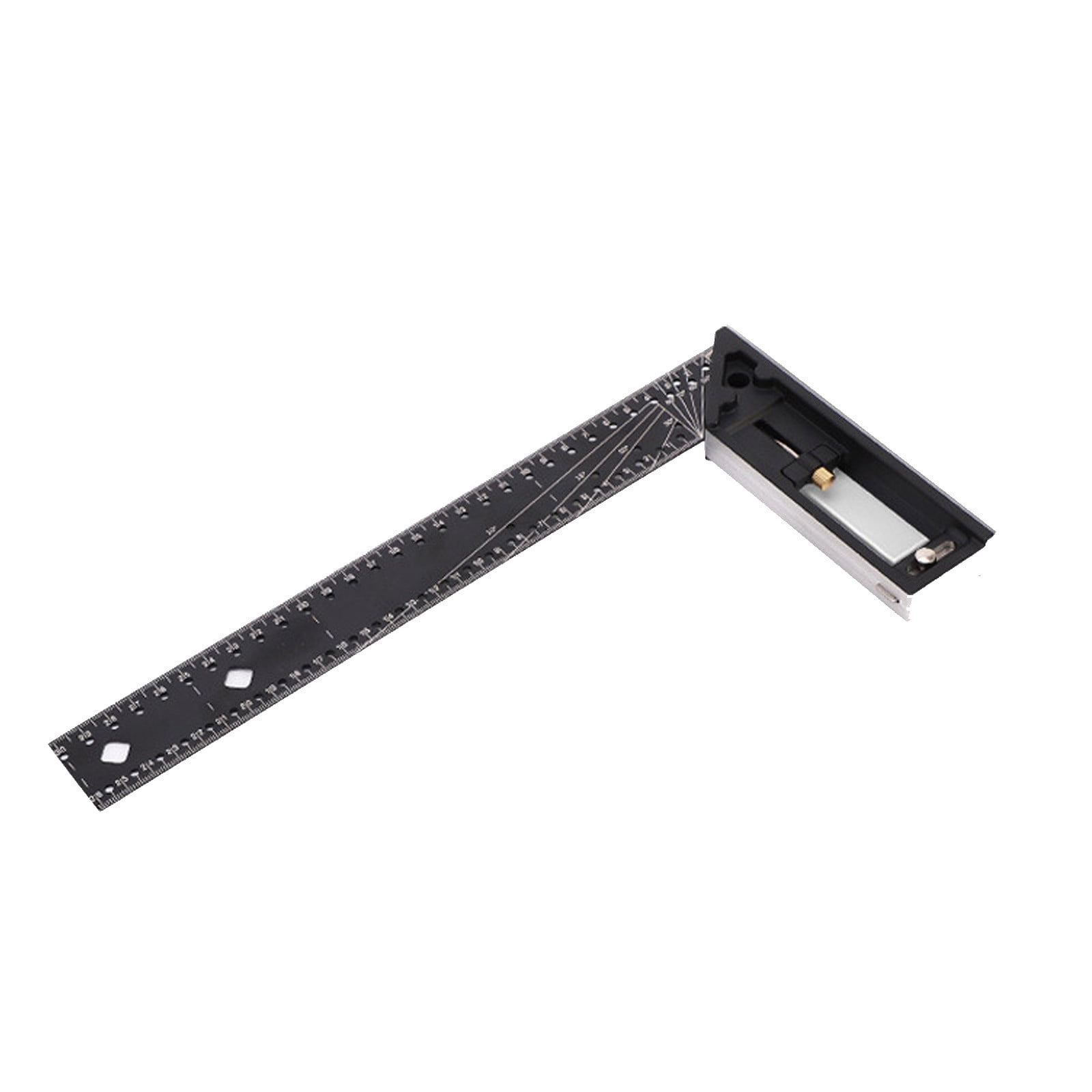 Aluminum Alloy Right Angle Ruler Corner Measuring Ruler High-precision ...