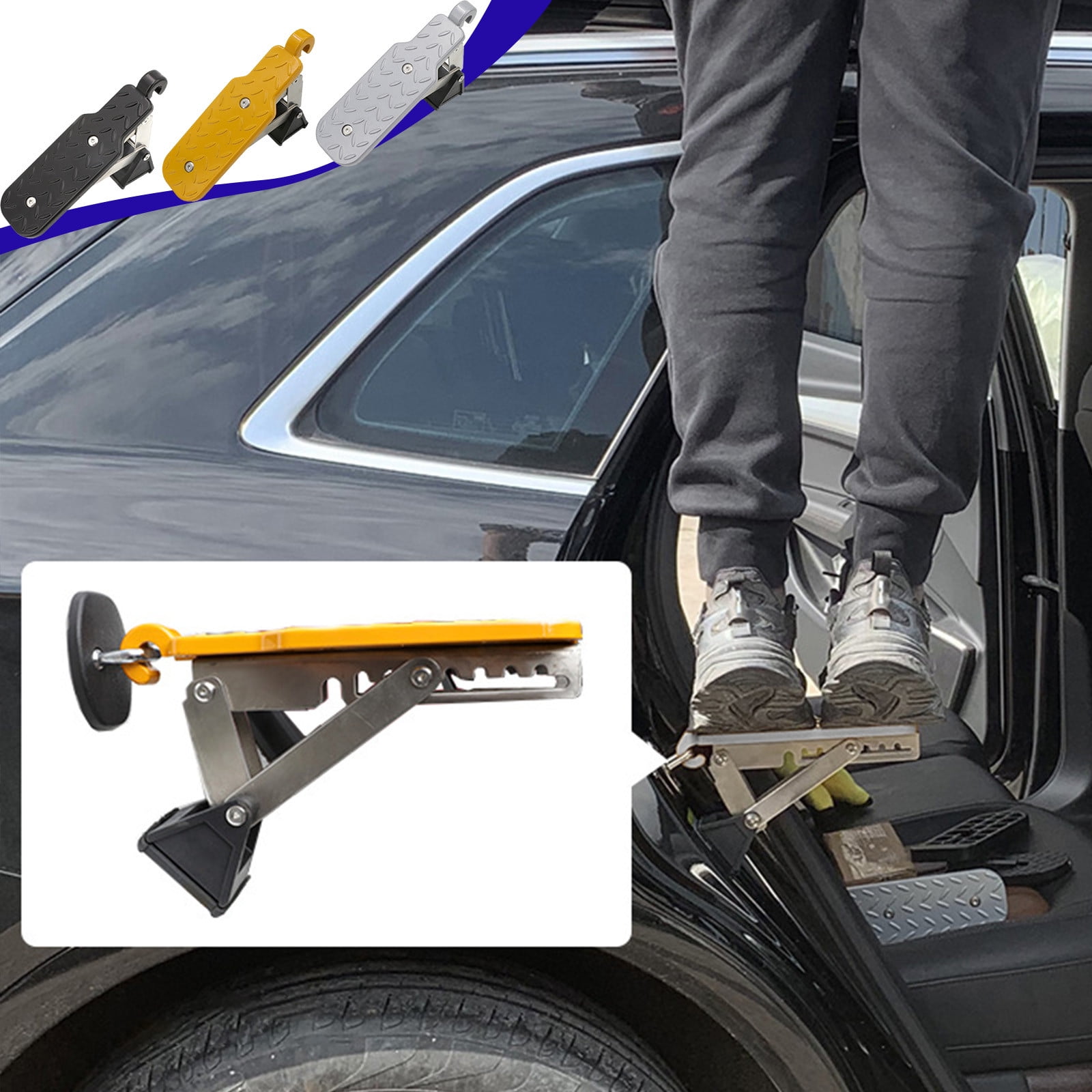 Aluminum Alloy Roof Pedal, Modified Car Pedal, Durable Construction ...