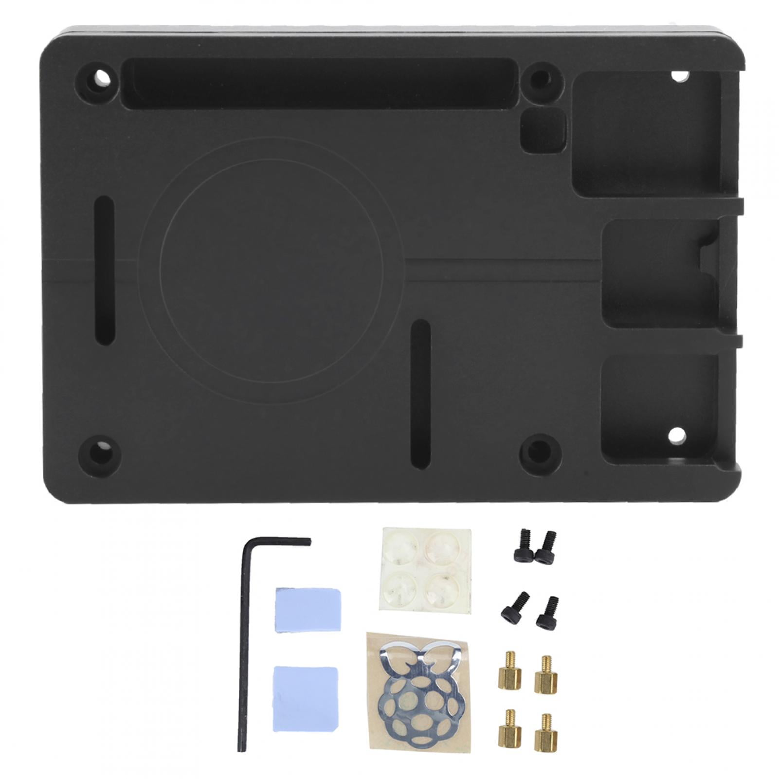 Aluminum Alloy Shell UltraThin CNC Metal Case for Raspberry Pi 4 Model ...