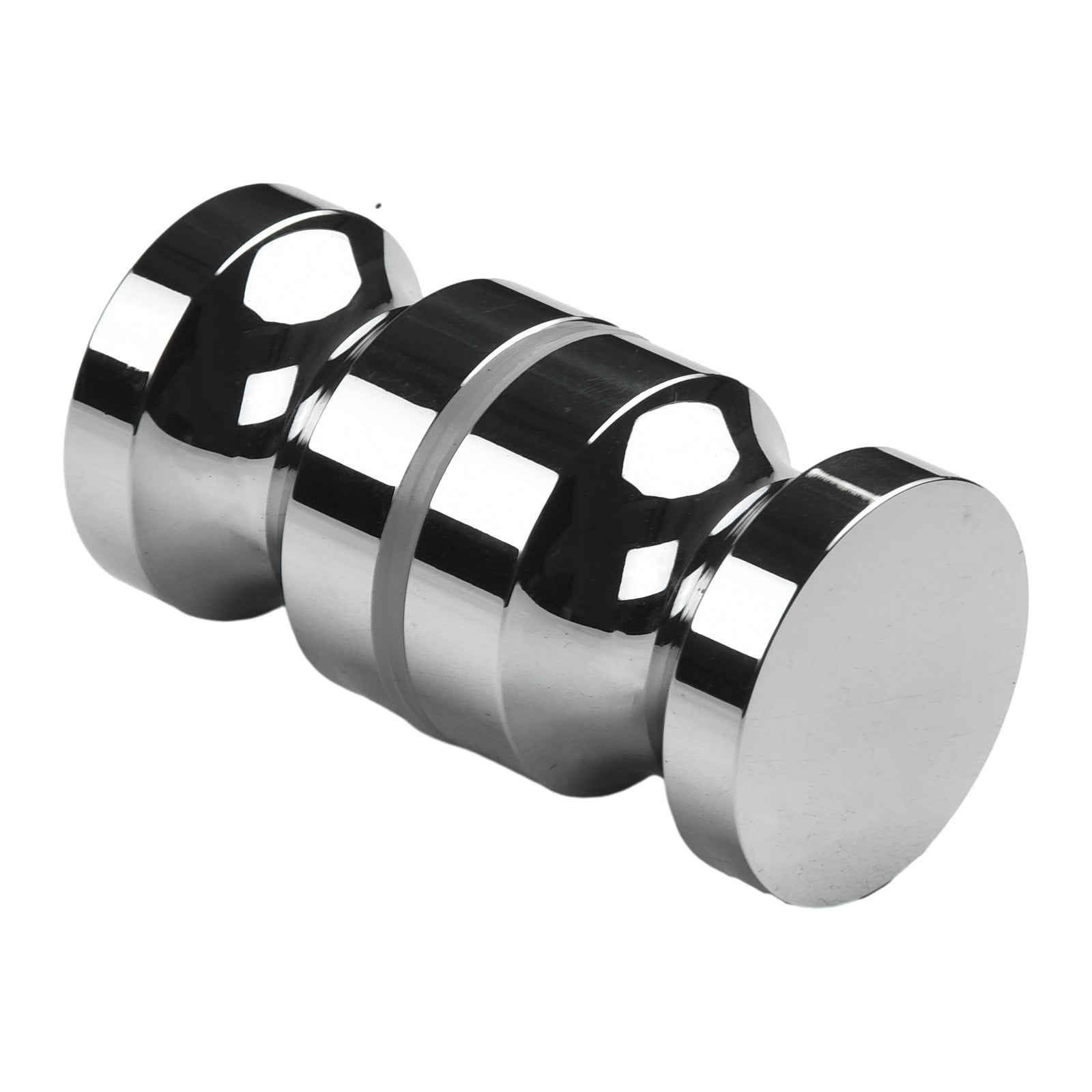 Aluminum Alloy Single Hole Glass Door Handle Back-to-Back Glass Door Knob Puller Bathroom Shower ...