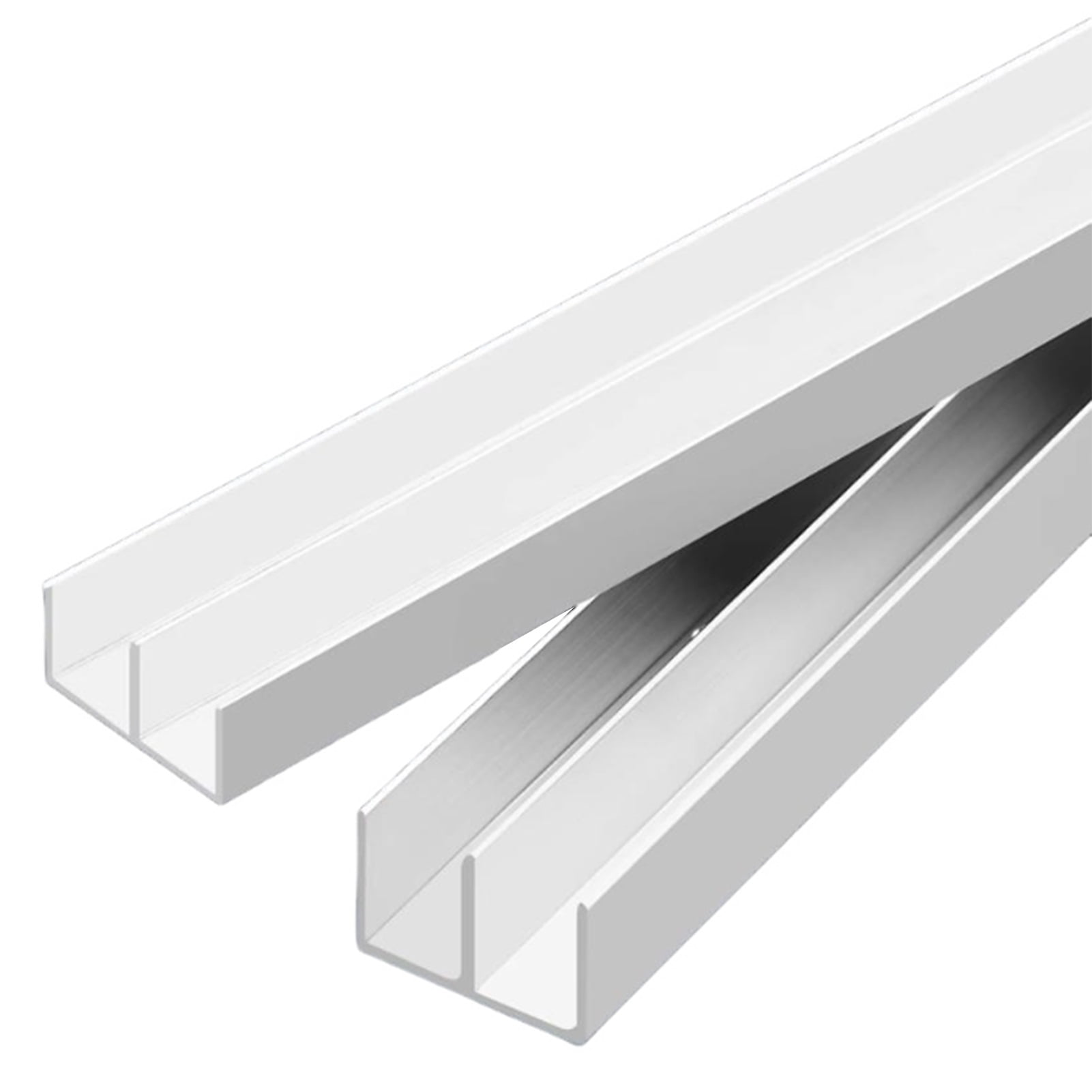 Aluminum Alloy Sliding Door Tracks, Thickened Acrylic Glass Rail for 3 ...