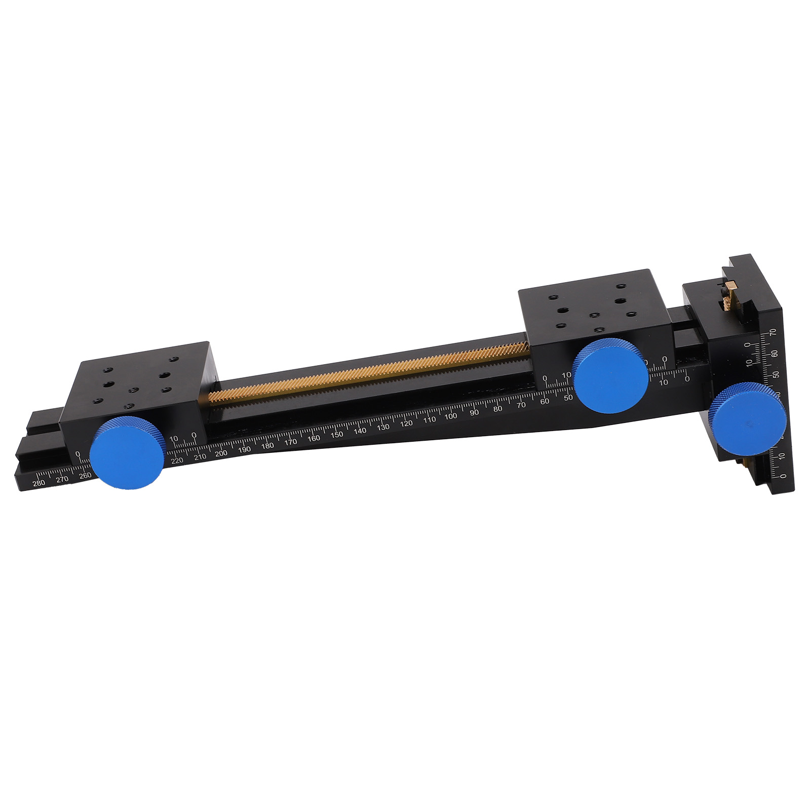 Aluminum Alloy Sliding Stage Platform Table with Gear Rotation ...