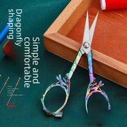 Westcott Multi-Purpose Sewing Scissors: Titanium Curved Embroidery, 4 ...