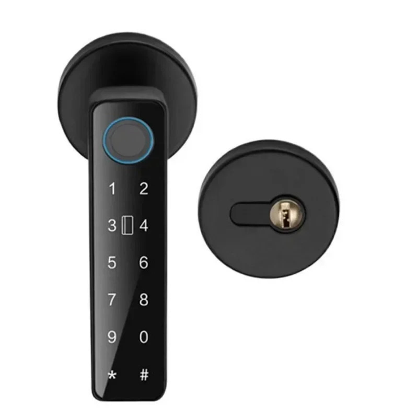 Aluminum Alloy Smart Door Lock One Grip Modern And Simple Interior Door ...