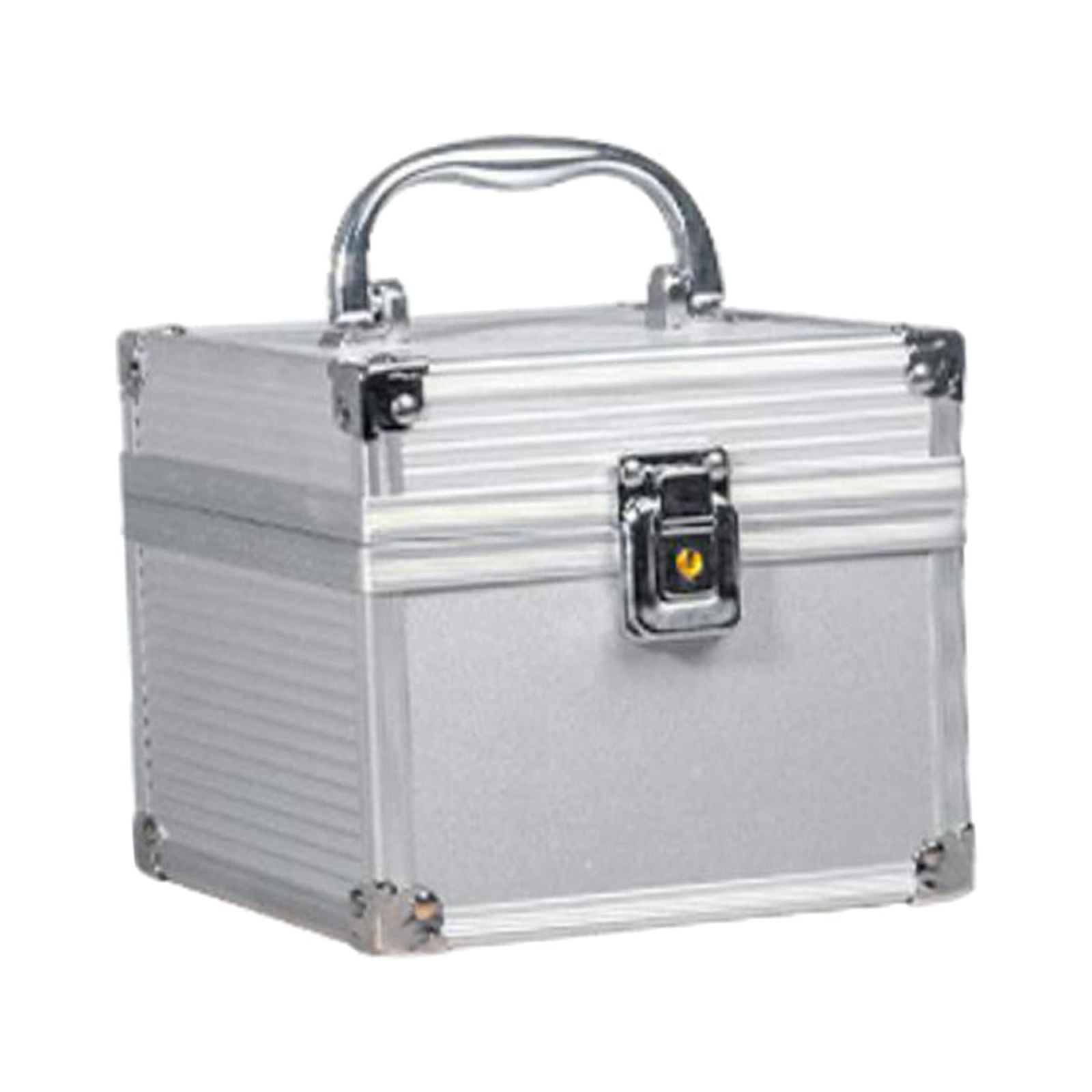 Aluminum Alloy Stamps Lock Box Container Adjustable Compartments with ...