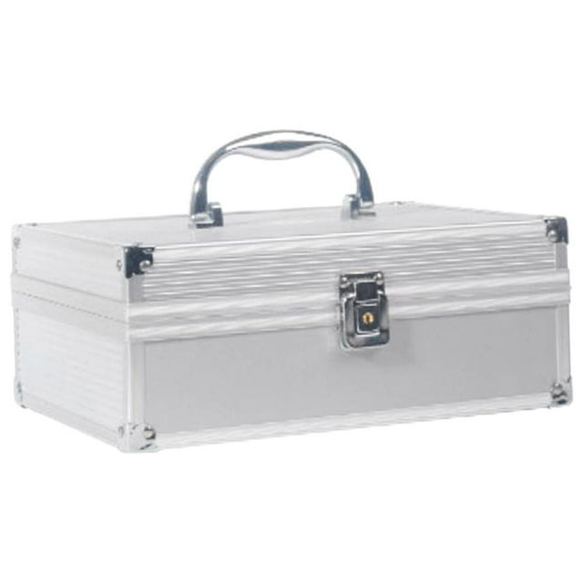 Aluminum Alloy Stamps Lock Box Organizer, Portable Lining Protection ...