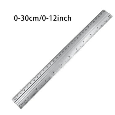 General Tools 1201ME 12-Inch Flex Precision Stainless Steel Rule ...