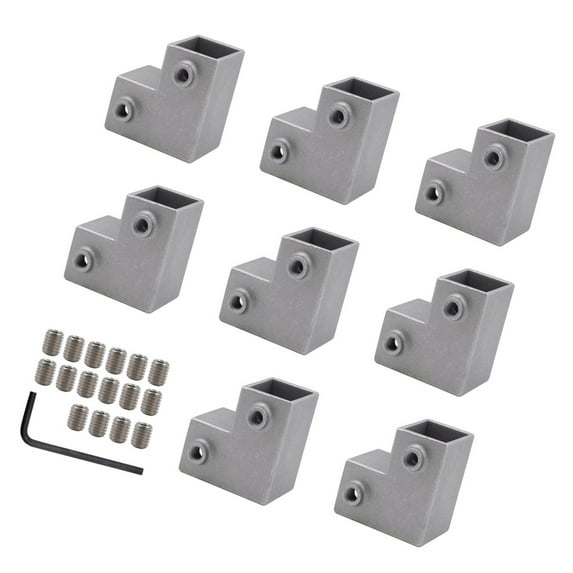 Aluminum Alloy T Joint Square Tube Connector Connection Fastener for ...