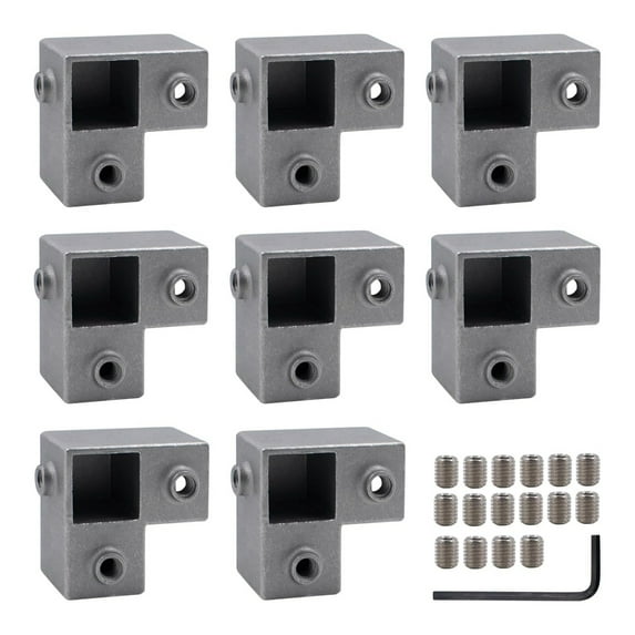 Aluminum Alloy T Joint Square Tube Connector Connection Fastener for ...