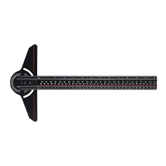 Aluminum Alloy T-shaped hole ruler, multi-functional adjustable angle ...