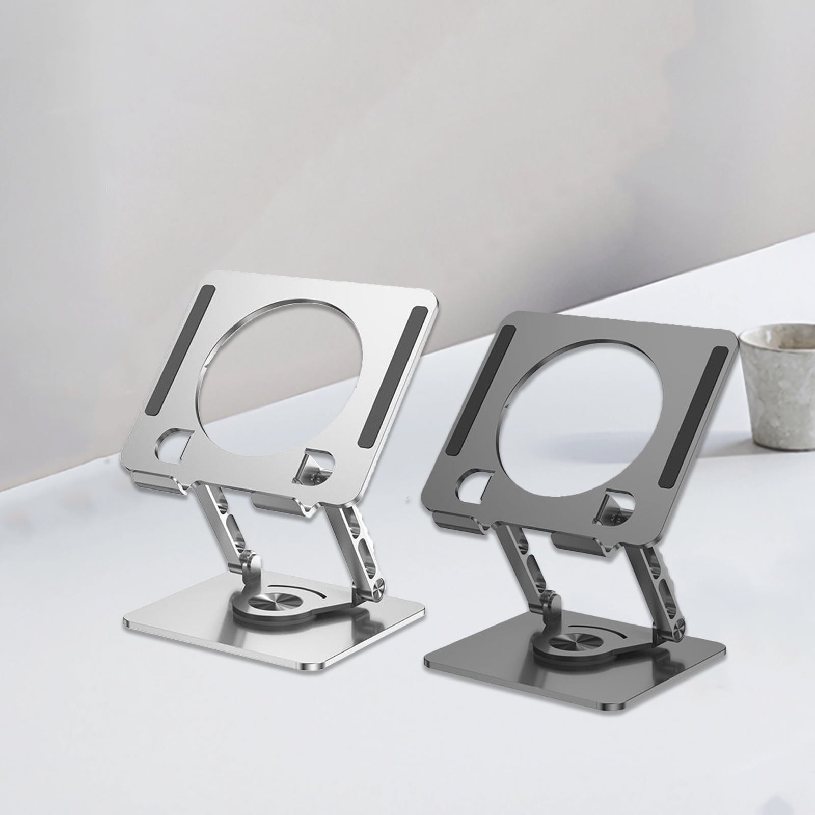 Aluminum Alloy Tablet Stand, 360 Degree Rotation, Hollow Heat ...