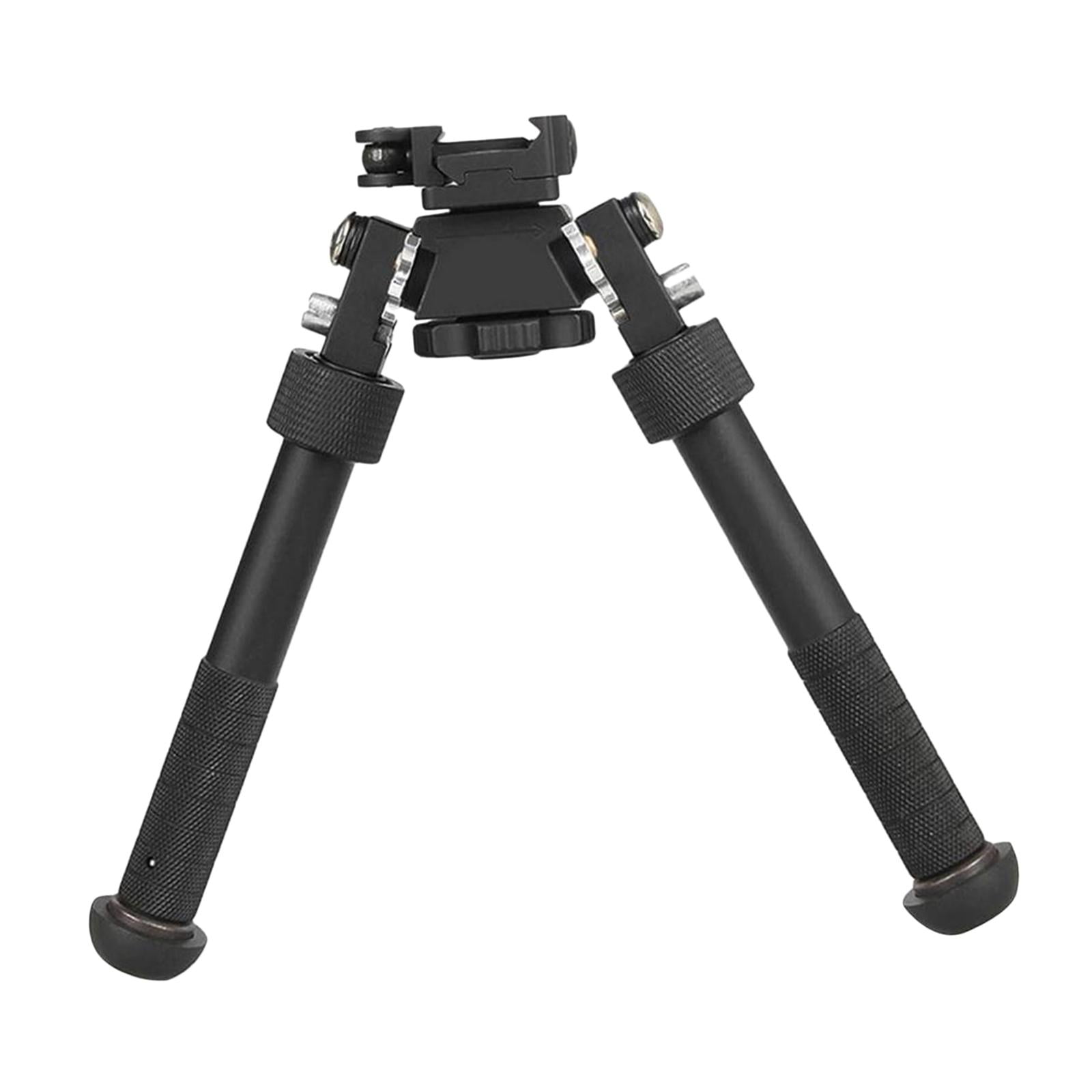Aluminum Alloy, Heavy Duty, Retractable, Rotating Bipod - Tilting 360 ...