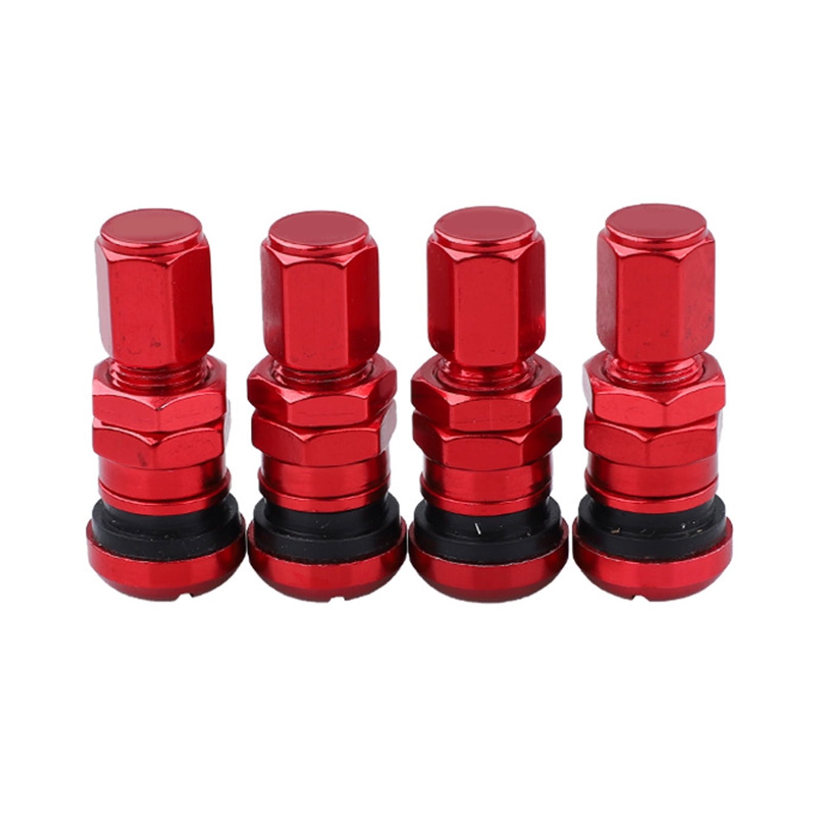 Aluminum Alloy Tire Valves Cores Stems with Caps for Car Wheel Rims ...