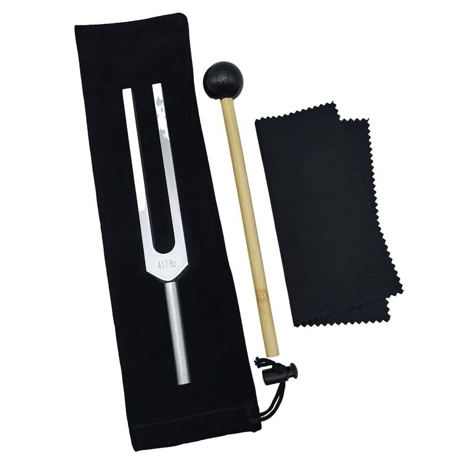 Aluminum Alloy Tuning Fork, 417Hz Tuning Fork with Silicone Hammer, for Nervous System y13475 ...