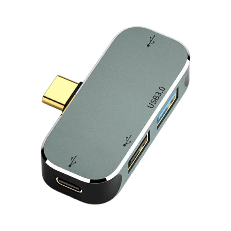 Aluminum Alloy Type C Hubs with HDTV 4K Output and USB3.0 for Laptop ...