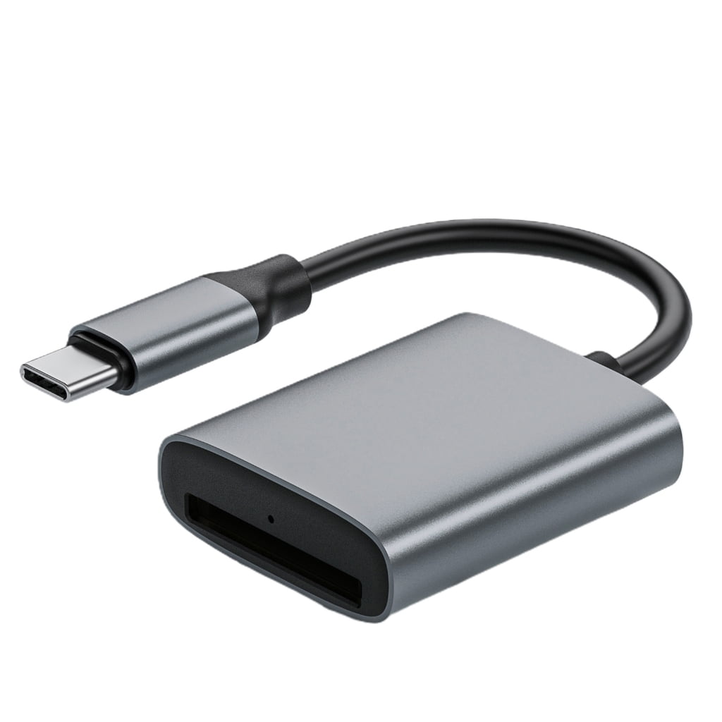 Aluminum Alloy Type C MS Memory Card Reader USB C MS Card Adapter for ...