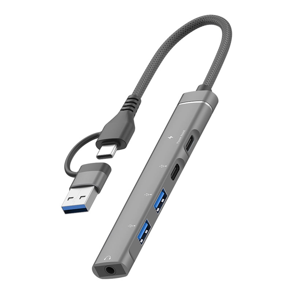 Aluminum Alloy USB C Hubs Adapters For Laptop Featuring Fast Speed ...