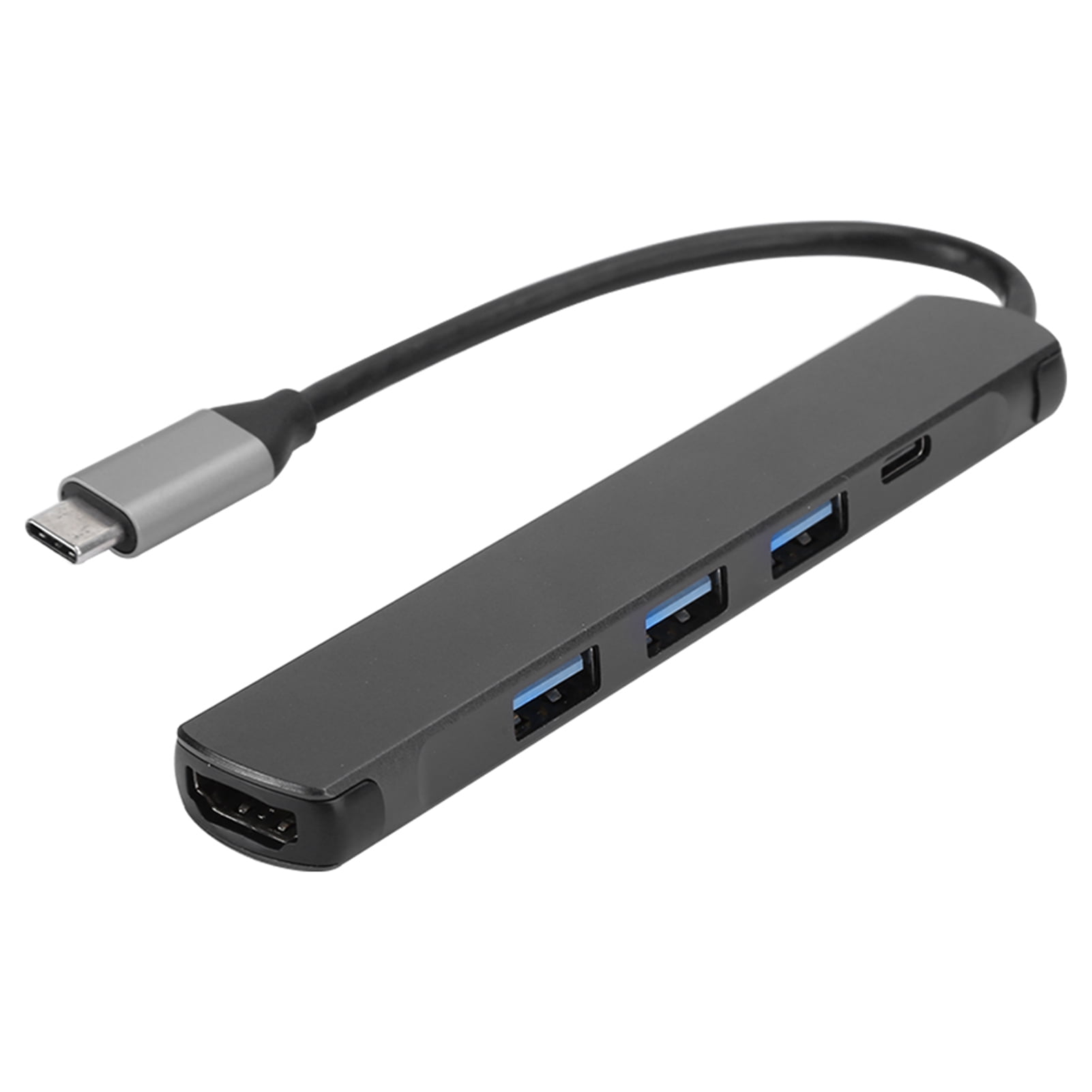 Aluminum Alloy USB Hub for Laptops PCs, Sleek Portable Design, Multi ...