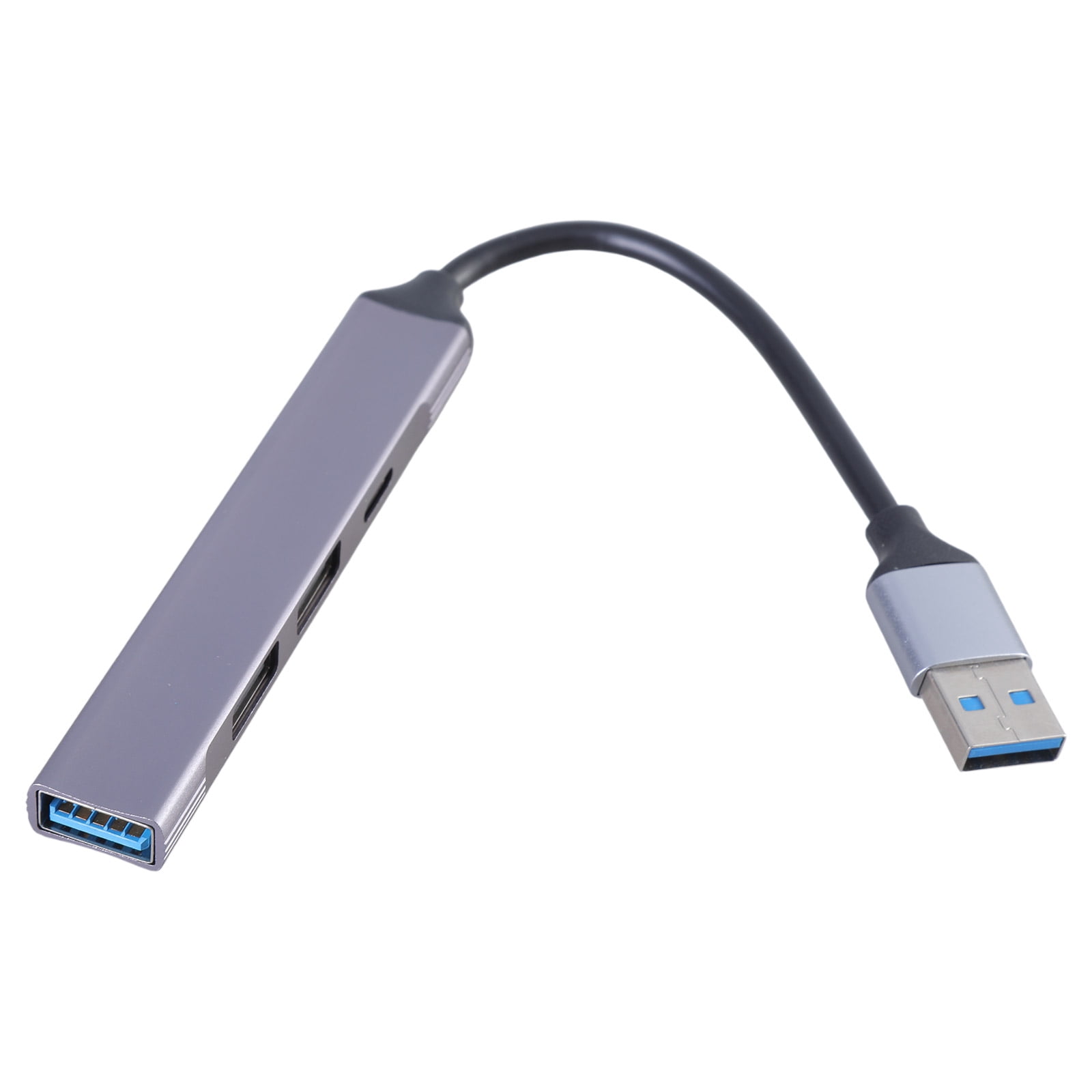 Aluminum Alloy USB Hub with 4 Ports USB TYPEC Adapter for Laptop or ...