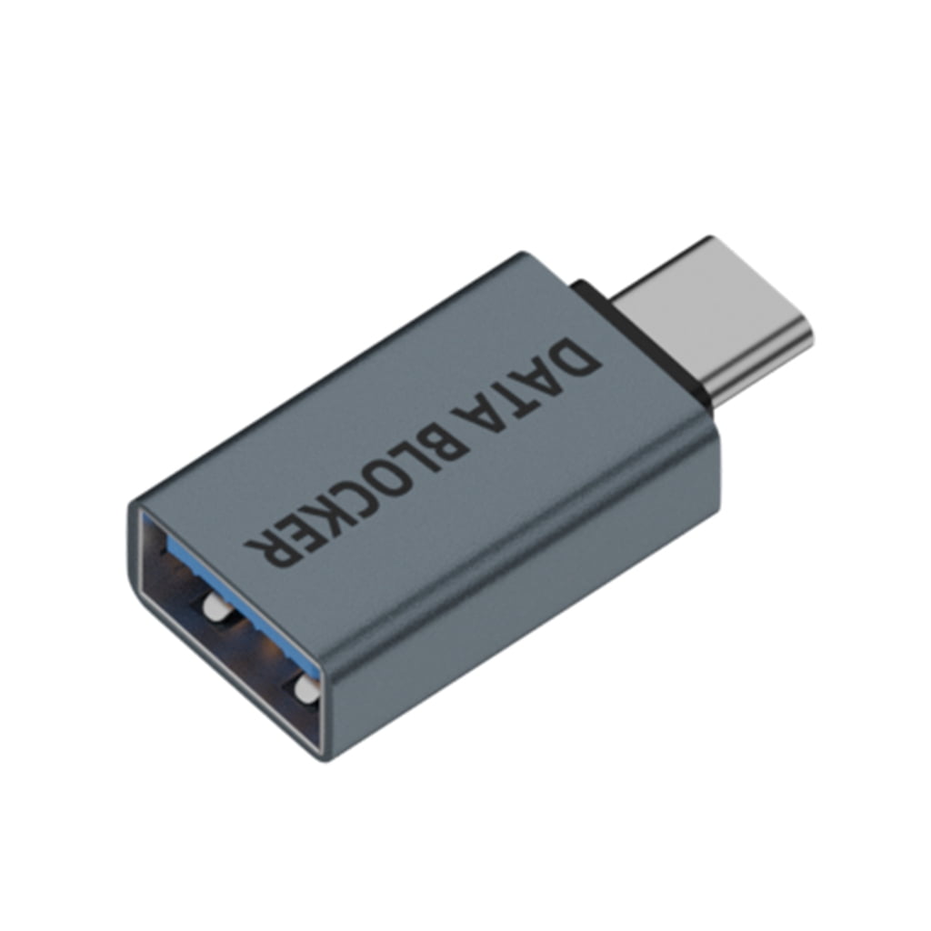 Aluminum Alloy USB Port Charging Guard Prevent Data Theft During Public ...