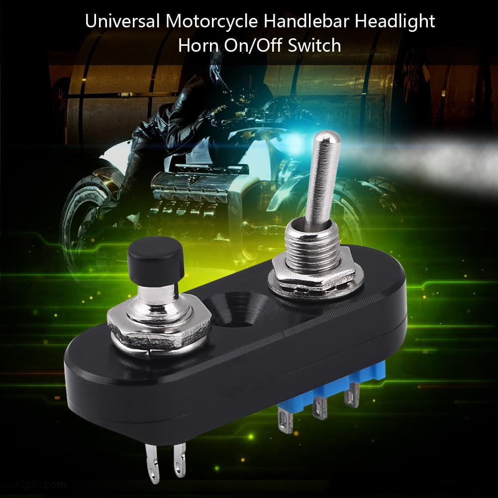 Aluminum Alloy Universal Motorcycle Handle Handlebar Grip Switch ...