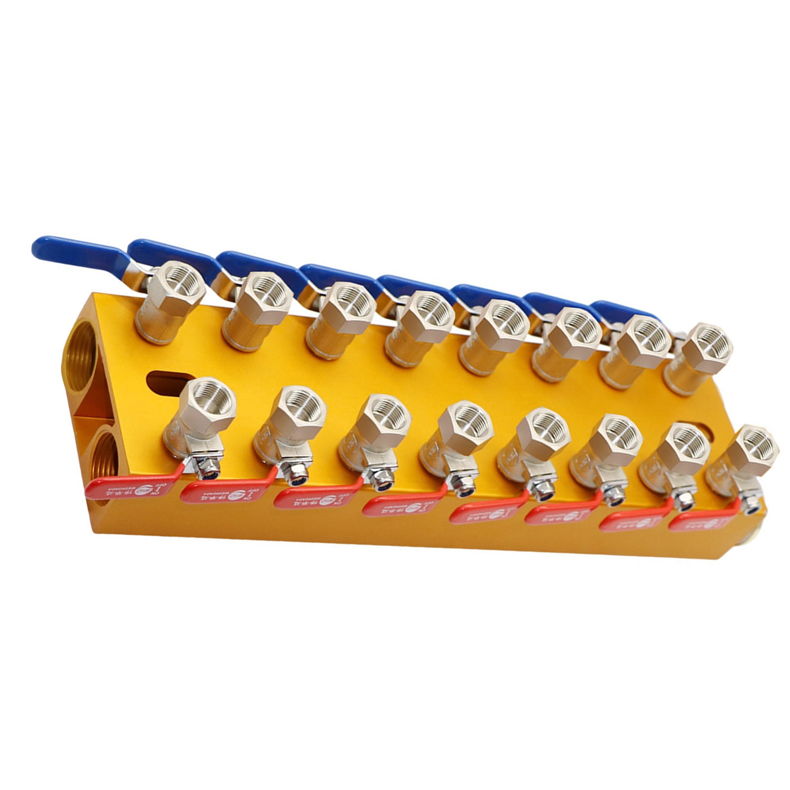 Aluminum Alloy Water Distribution Manifold 4/5/6/8-Way Regulator for ...