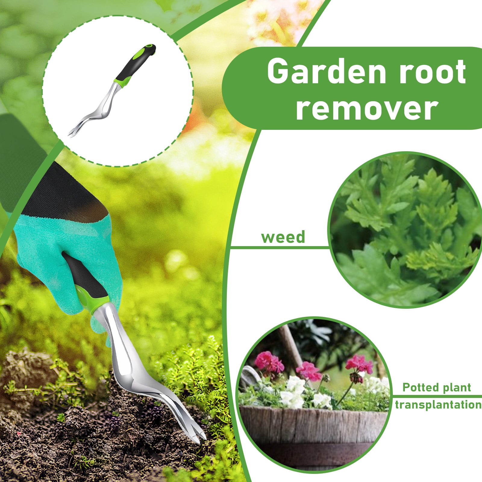 Aluminum Alloy Weeding Tool Alloy Gardening Tools Weed Puller Weed ...