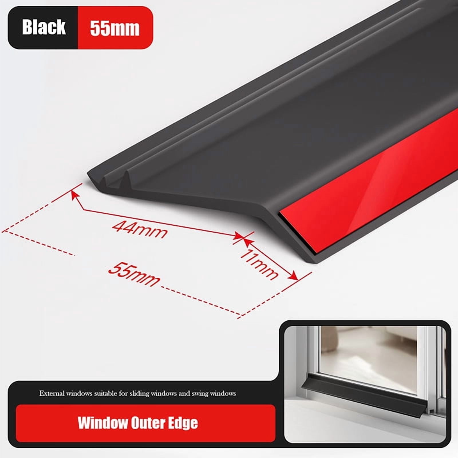 Aluminum Alloy Window Water Retaining Strip, Waterproof Sealing Edge ...