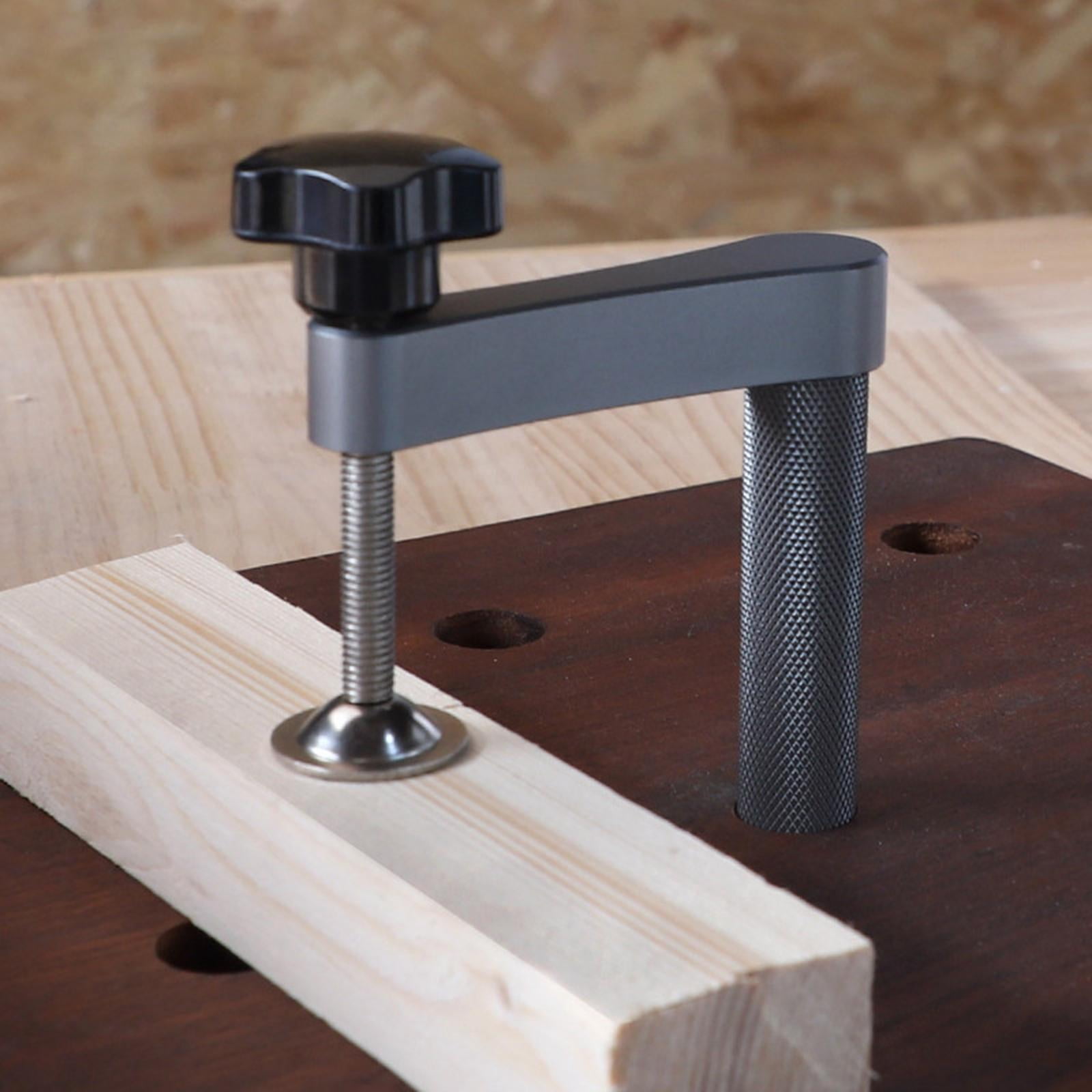 Aluminum Alloy Woodworking Hold Down Clamp, Wood Working Bench Dog ...