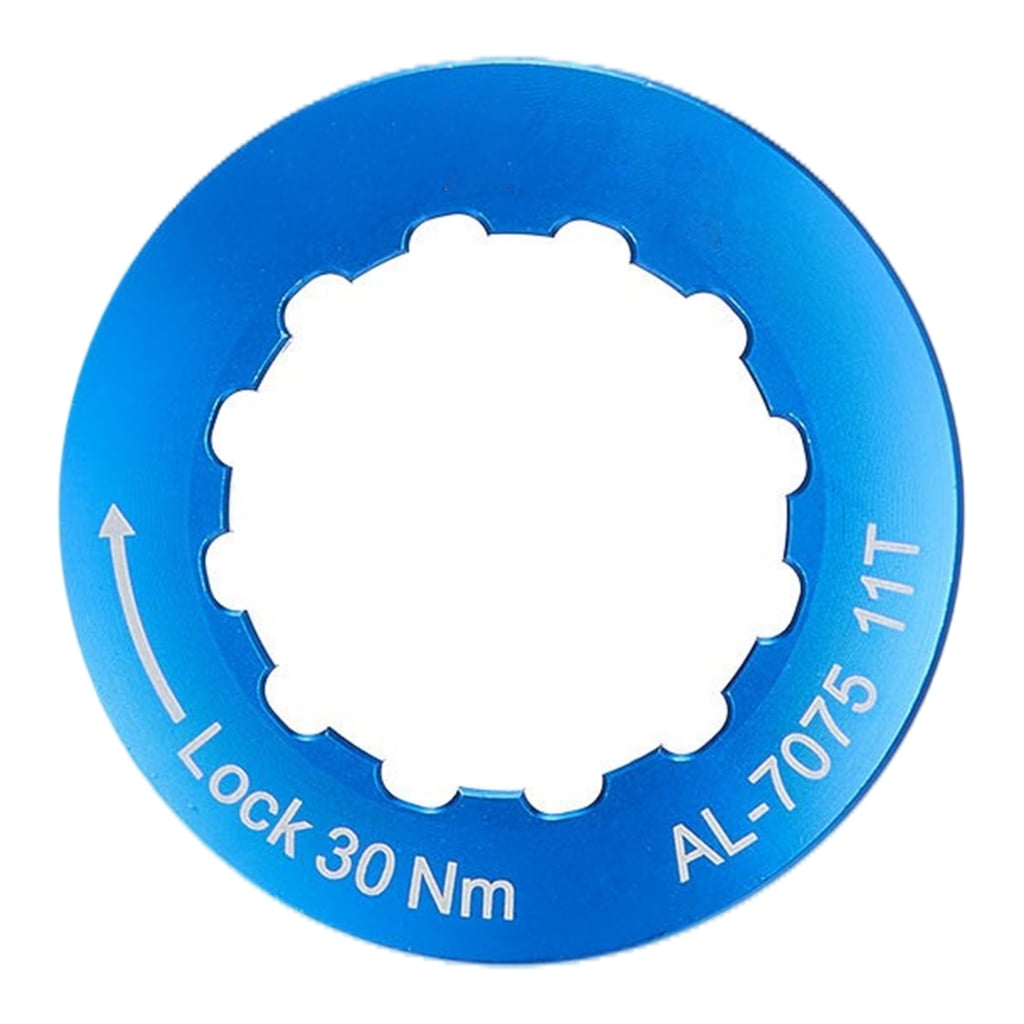 Aluminum Alloys Bike Freewheel Lock Rings Road Bike Cassette Cover Lock ...