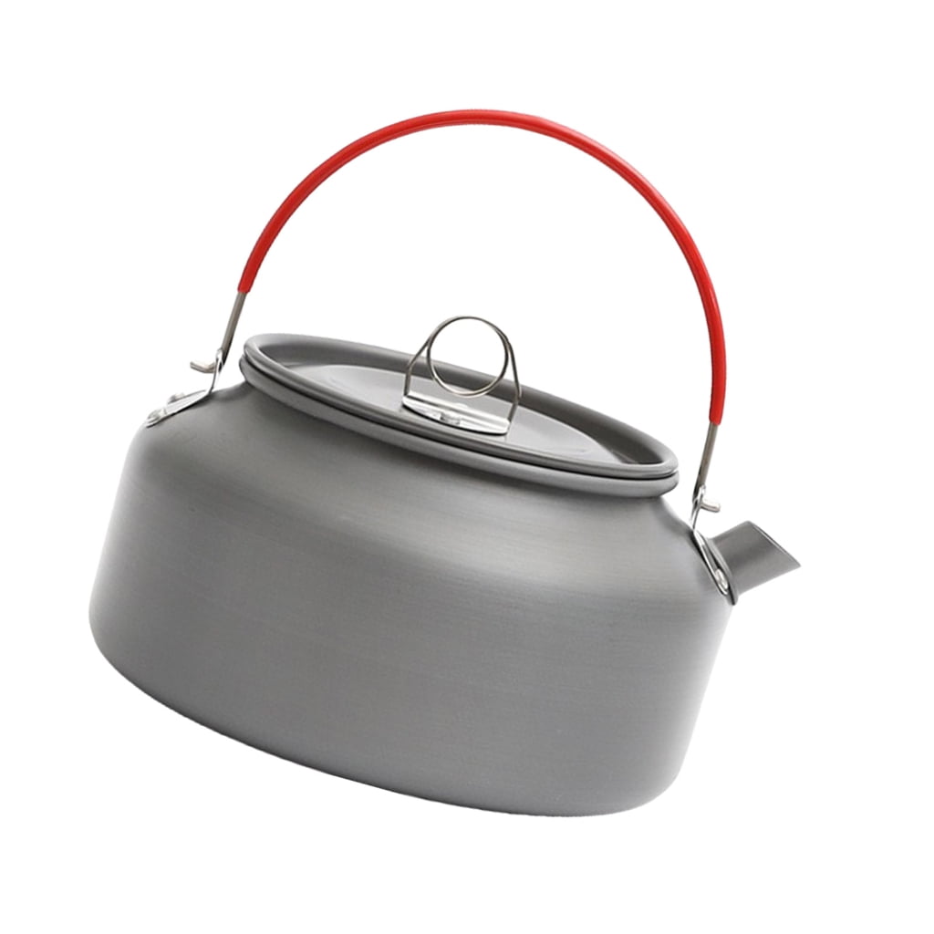 Aluminum Alloys Camping Kettle Water Pots Folding Handle Camping Kettle ...