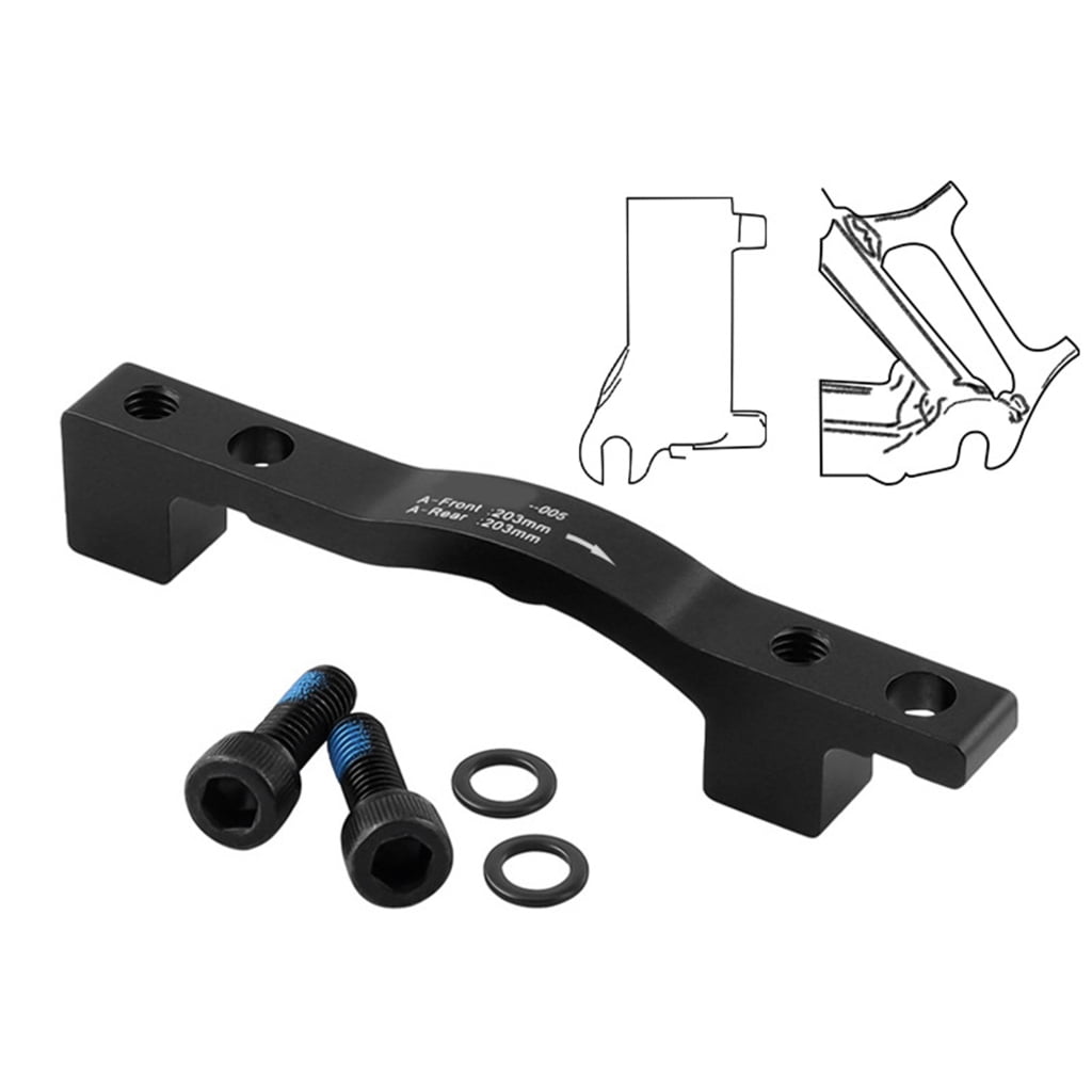Aluminum Alloys Disc Brake Adapter Bike Brackets Caliper Bicycles Rotor ...