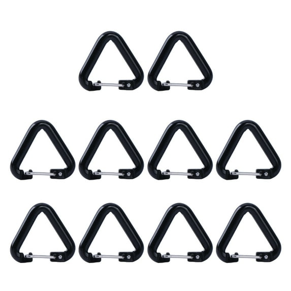 Aluminum Alloys Outdoor Triangular Carabiner Locking Carabiner Clip ...