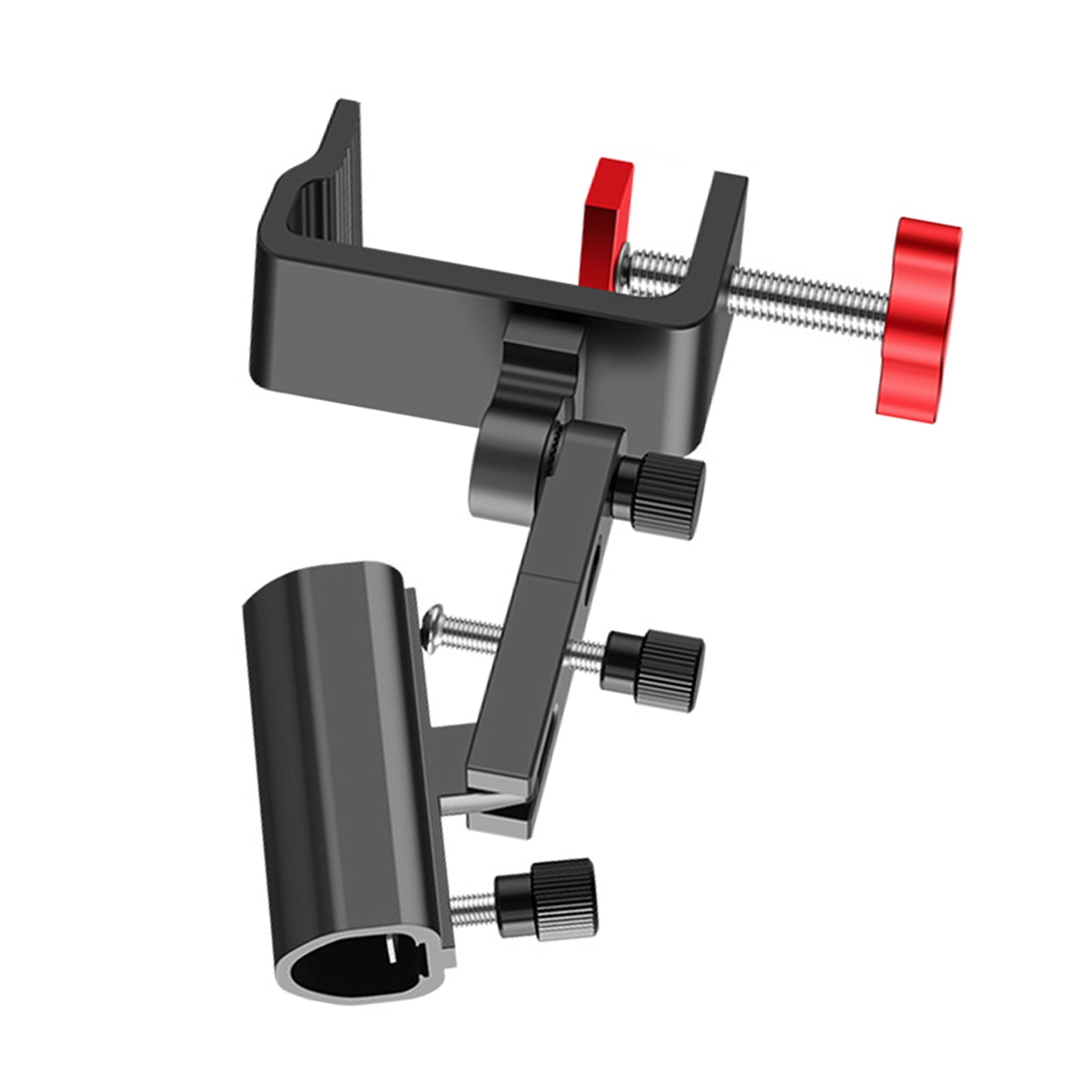 Aluminum Alloys Turrets Rack Fishing Rod Corner Frame Tube Fixing Clip ...