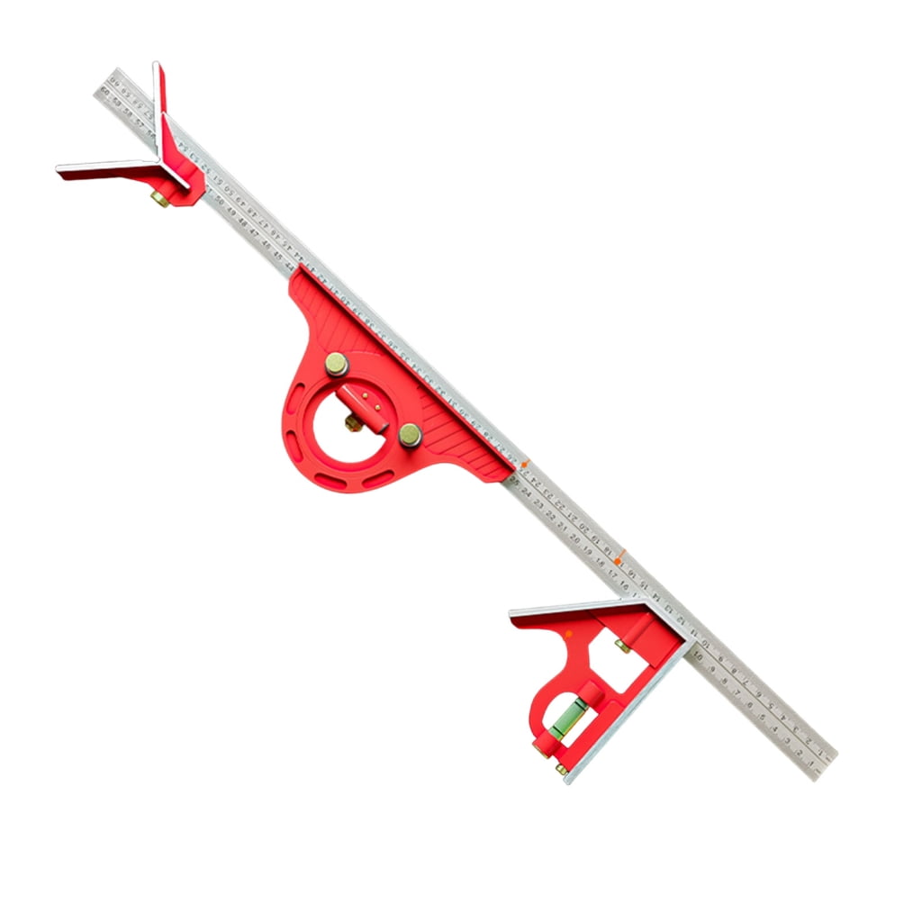 Aluminum Angles Rule Accurate Woodworking Measuring Tool Angles Gauges ...