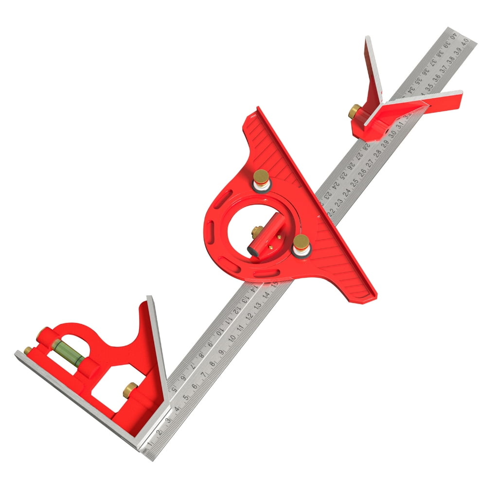 Aluminum Angles Rule Accurate Woodworking Measuring Tool Angles Gauges ...