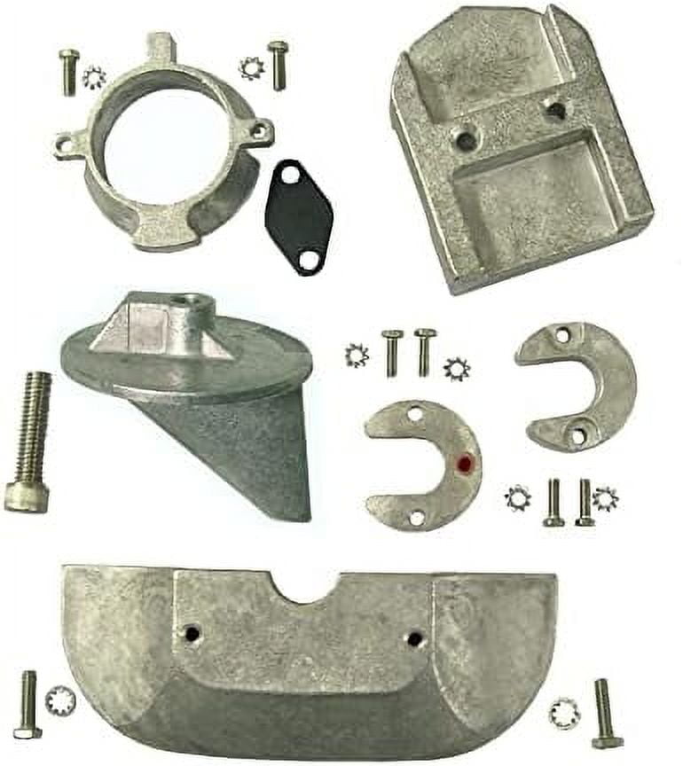 Aluminum Anode Kit Fits Mercruiser Alpha 1 Gen 2 with Fin Anode ...