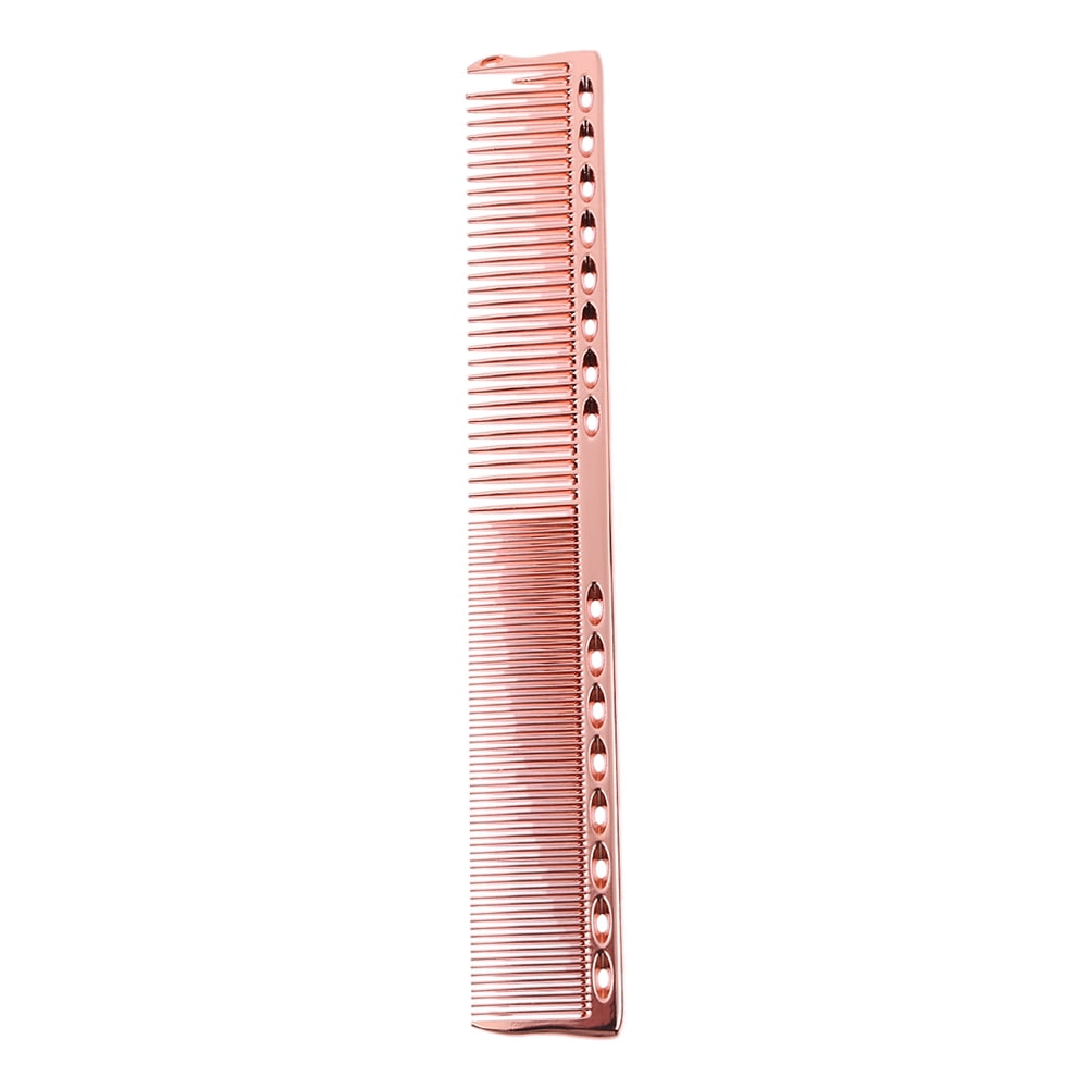 Aluminum Anti-static Hairdressing Combs Hair Cutting Hair Brush (Rose ...
