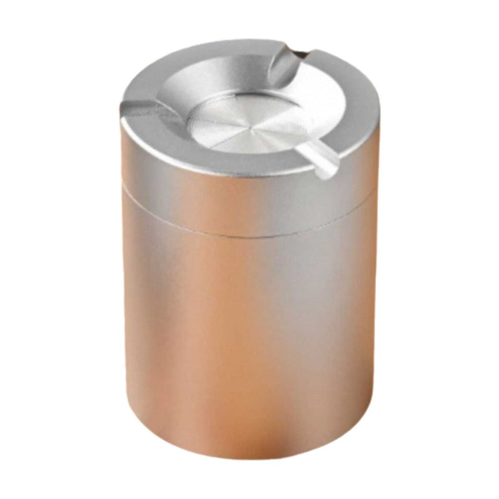 Aluminum Ashtray Desktop Car Mount Windproof Lid Opening Closing High ...