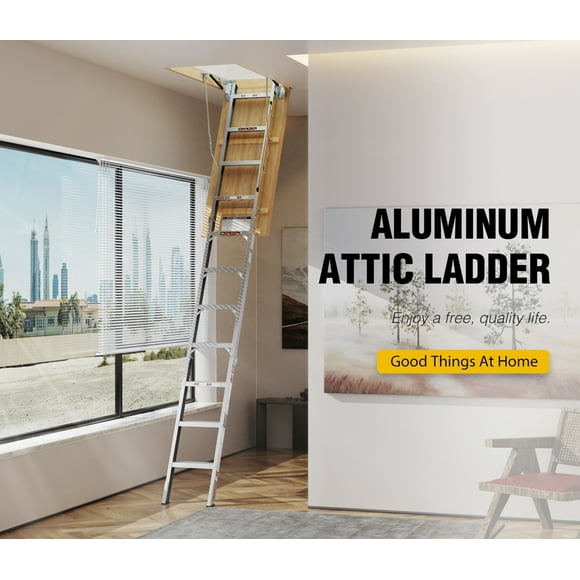 Small Opening Attic Ladder