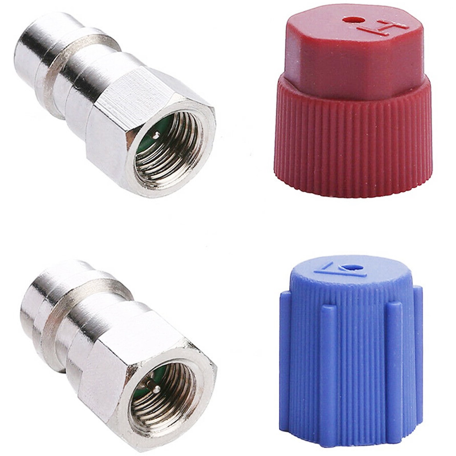 Aluminum Automotive Air Conditioning Adapter Connector R134A ...