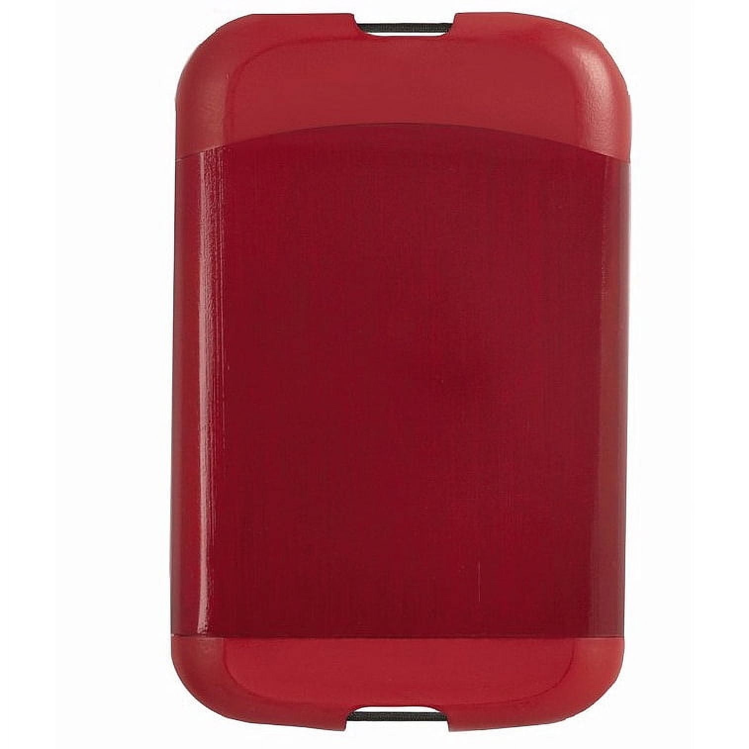 Aluminum BUNGEE CORD Credit Card Case Wallet Red by Umbra - Walmart.com