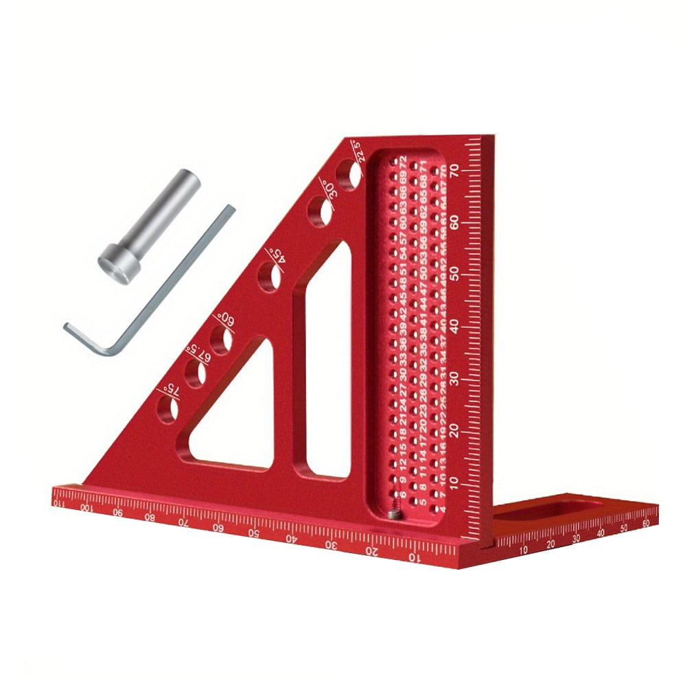Aluminum Bevel Triangle Layout Measurement Tool - Walmart.com