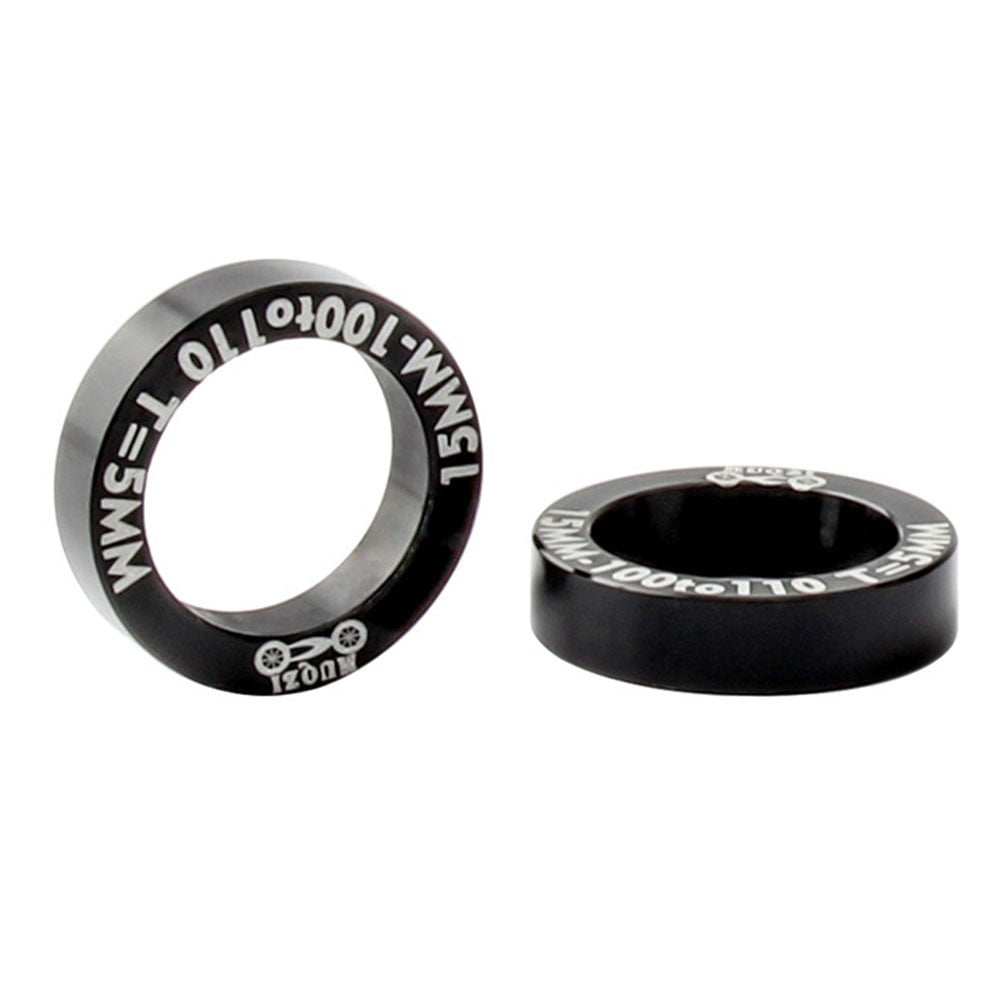 Aluminum Bike Hub Conversion Spacers Kit 18.9*3mm/21*5mm for 100-110mm ...