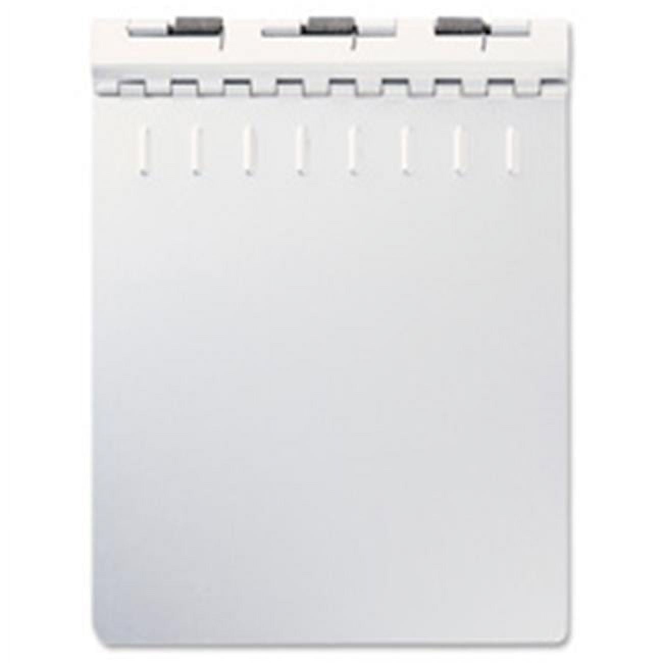 Aluminum Binder-Double Hinged-.5 in. Cap-8.5 in. x 11 in.-Silver ...