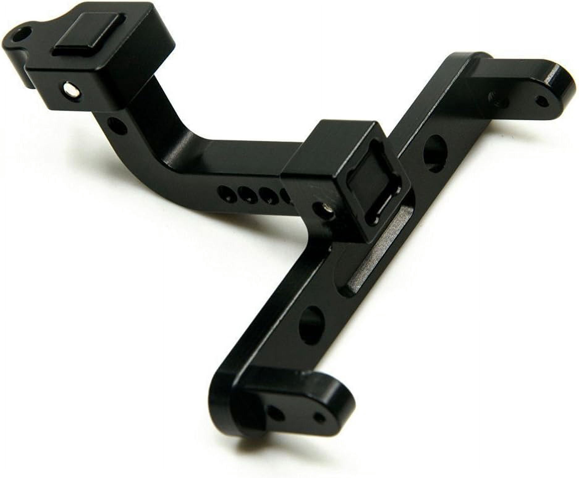 Aluminum Black Adjustable Drop Hitch Receiver for 1/10 Axial SCX10 RC ...