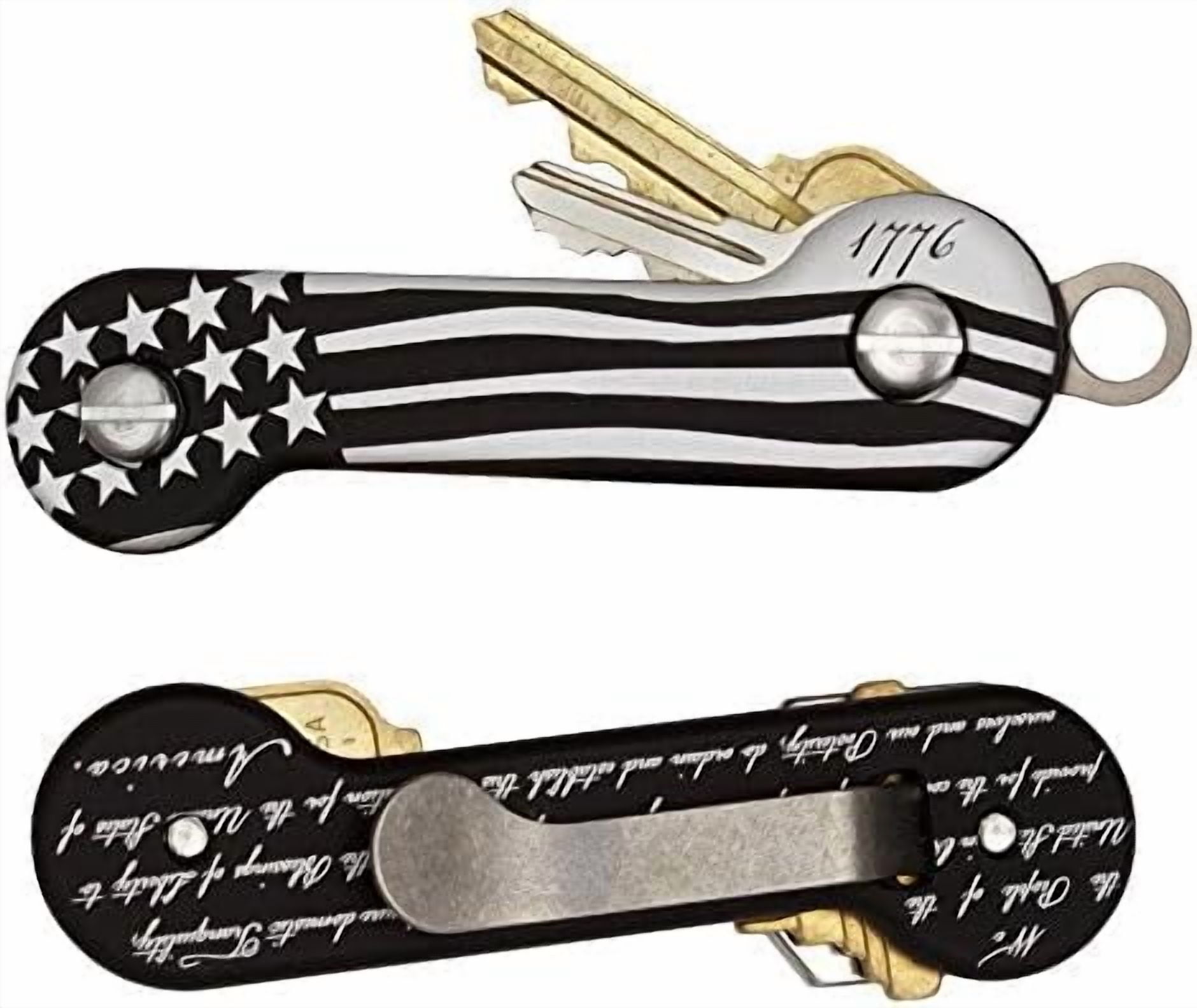 Aluminum Black Anodized FreedomKey Organizer EDC Tool | Everyday Carry ...