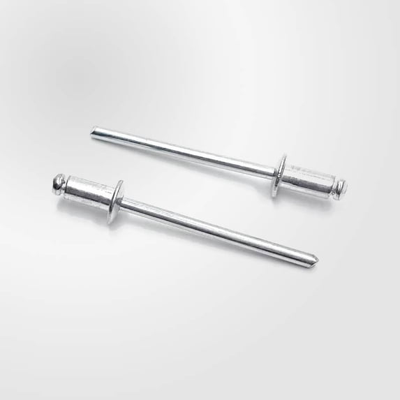Aluminum Blind Rivets, Pop Rivets, Pack of 100 (Silver) - Walmart.com